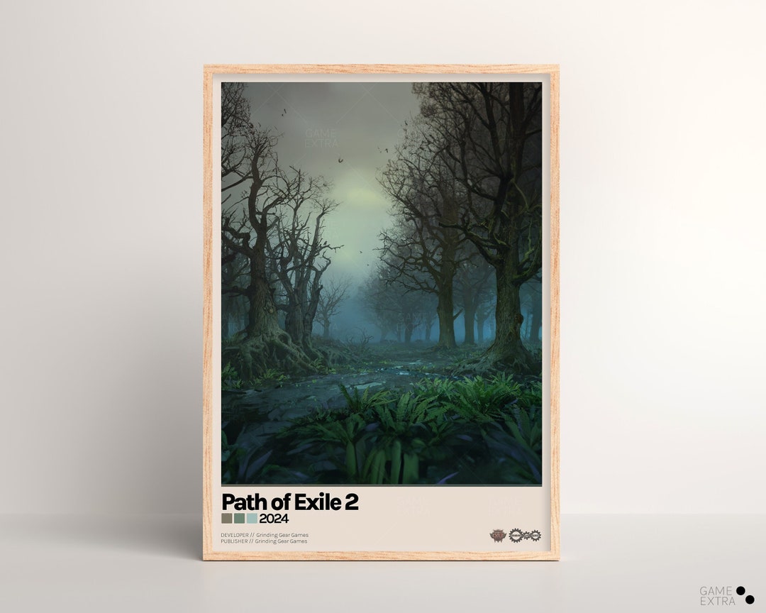 Path of Exile 2 Poster [ Light & Dark Mode | Minimalist | Physical ...