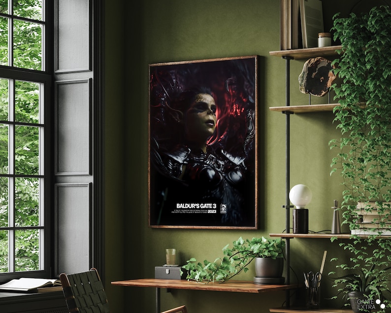 Baldur's Gate 3 Poster Physical Print Game Wall Art Poster Art Print ...
