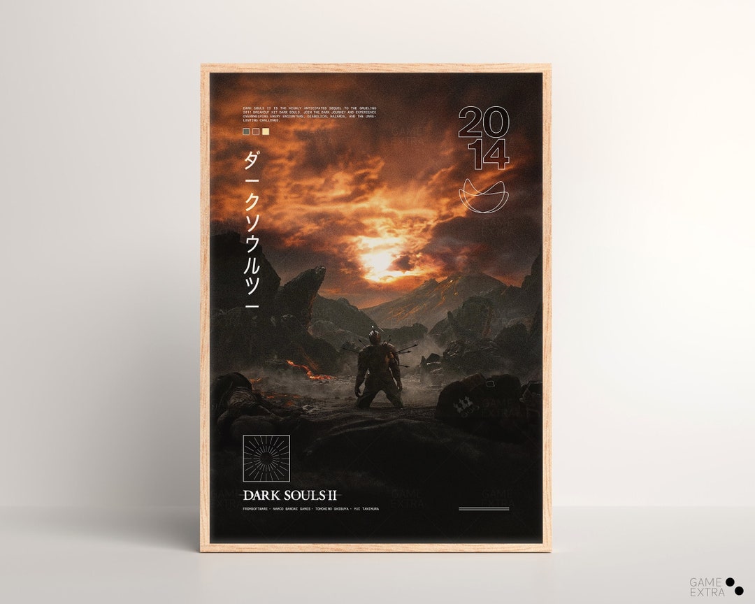 Dark Souls II Poster [ Physical Print | Game Wall Art | Poster Art ...