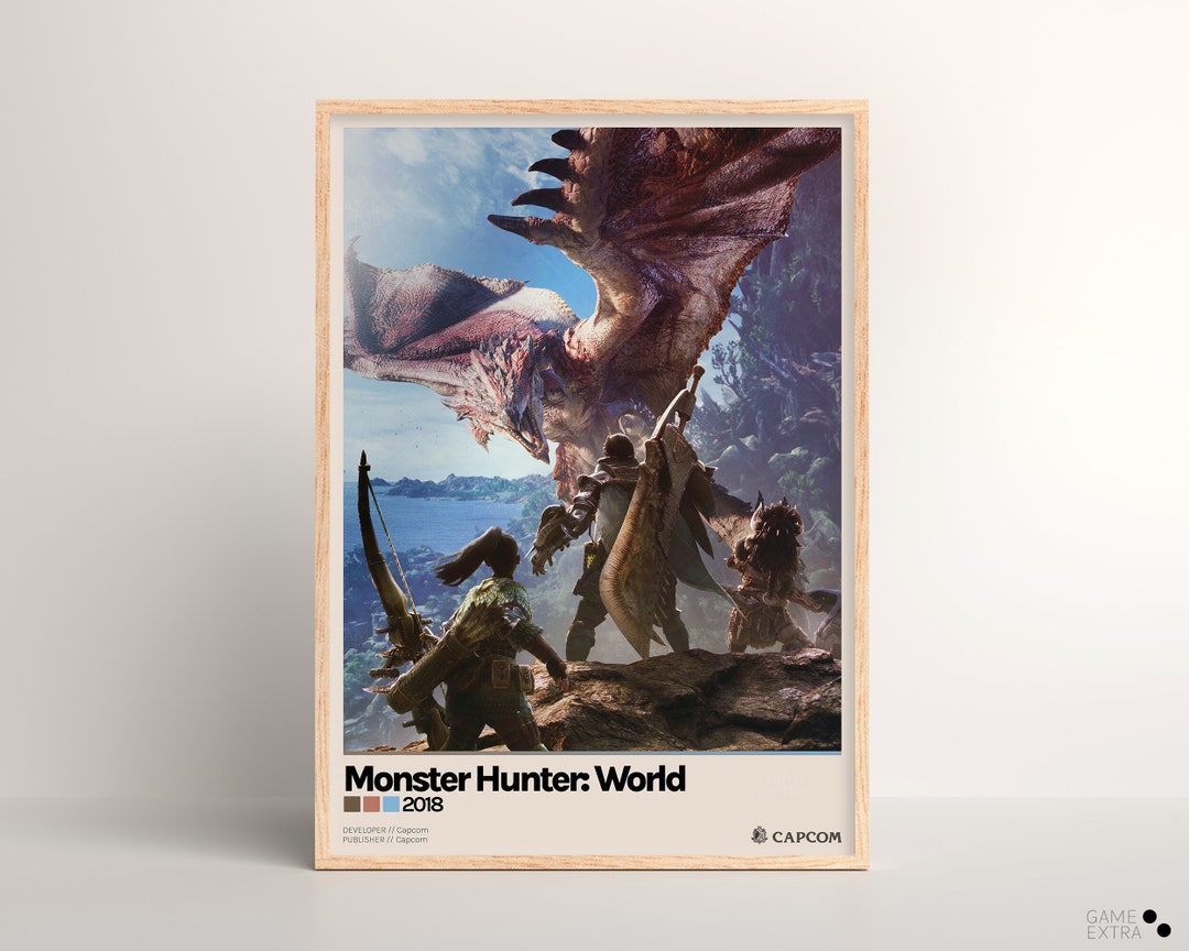 Monster Hunter: World Poster [ Light & Dark Mode | Minimalist ...