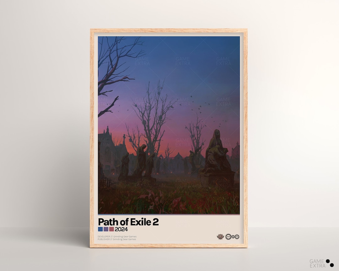 Path of Exile 2 Poster [ Light & Dark Mode | Minimalist | Physical ...