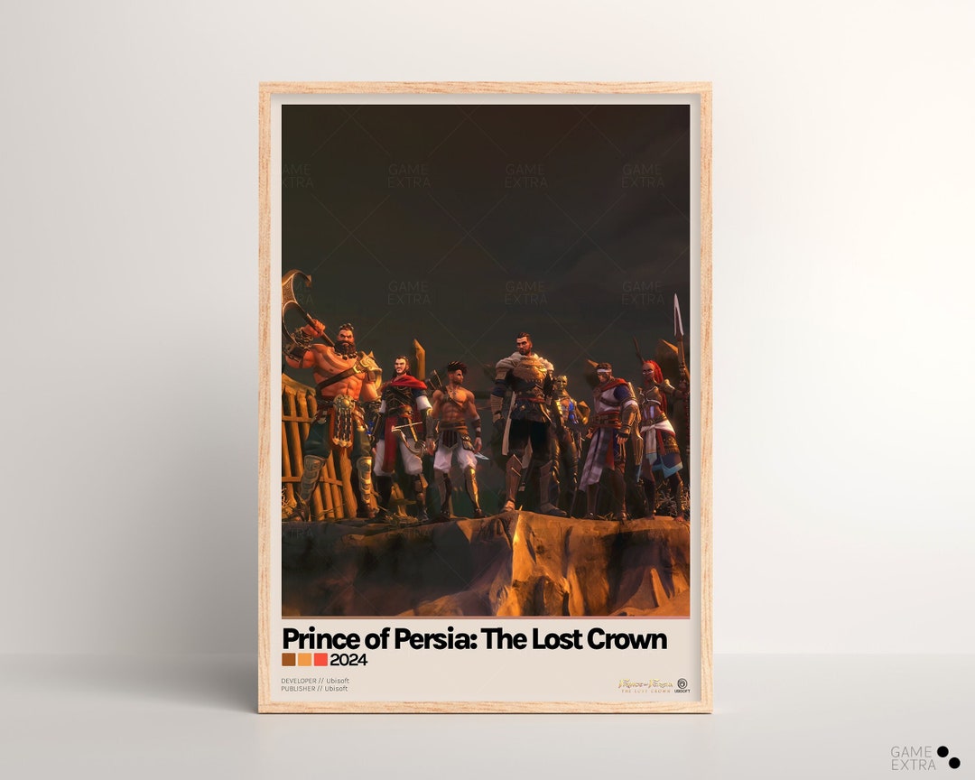 Prince of Persia Poster [ Light & Dark Mode | Minimalist | Physical ...