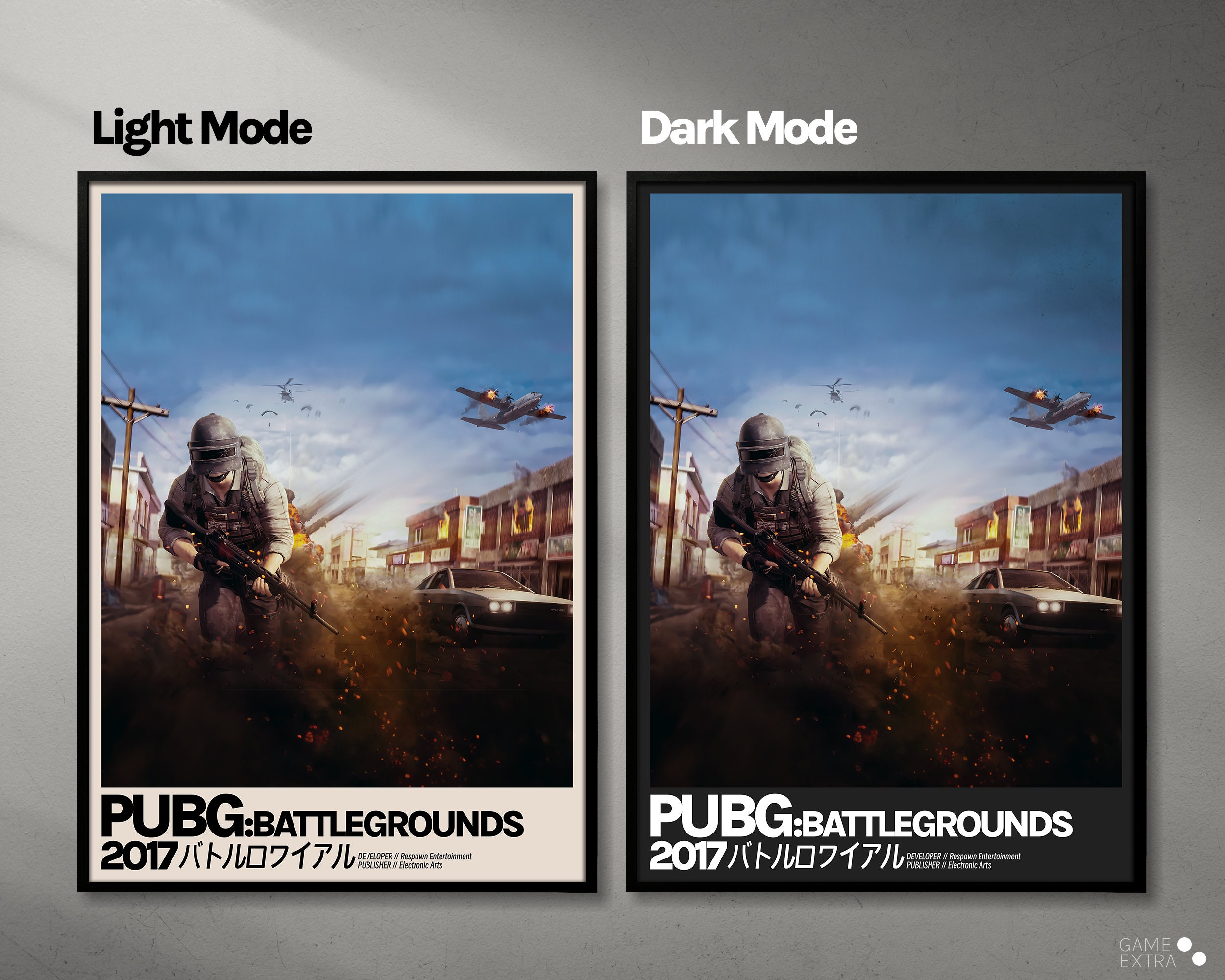 Pubg:battlegrounds Poster Physical Print Game Wall Art - Etsy