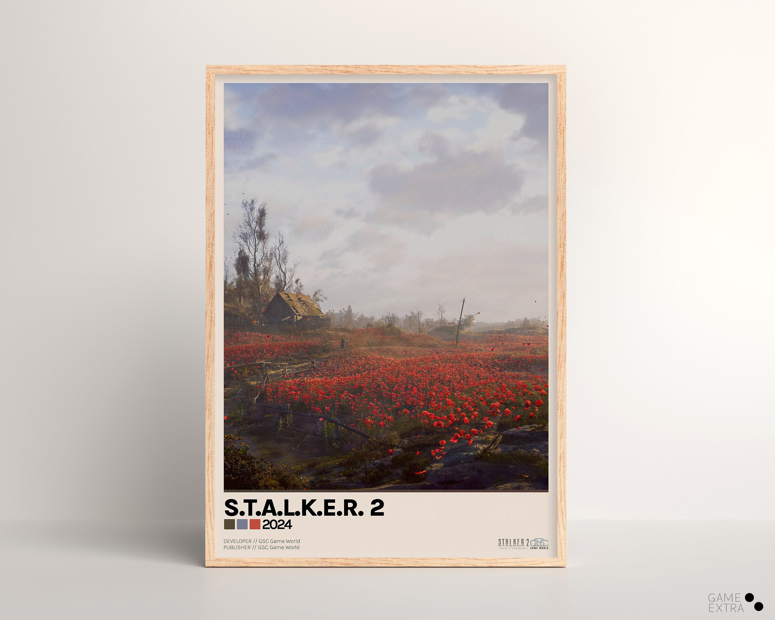 S.T.A.L.K.E.R. 2: Heart of Chornobyl Poster Physical Print Game Wall ...