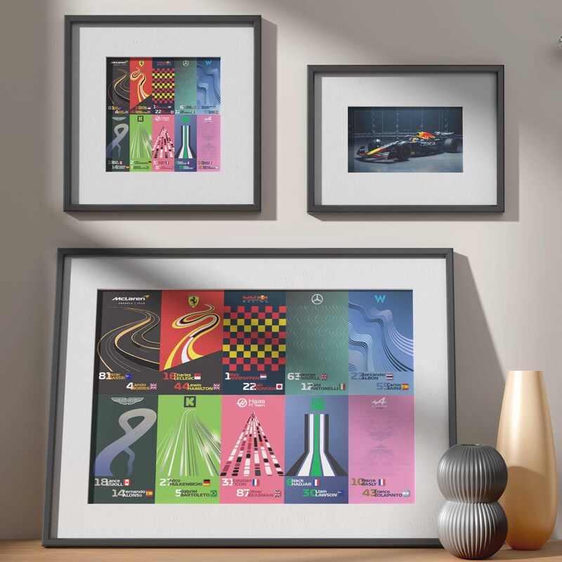 F1 Mini Legos Display - Etsy