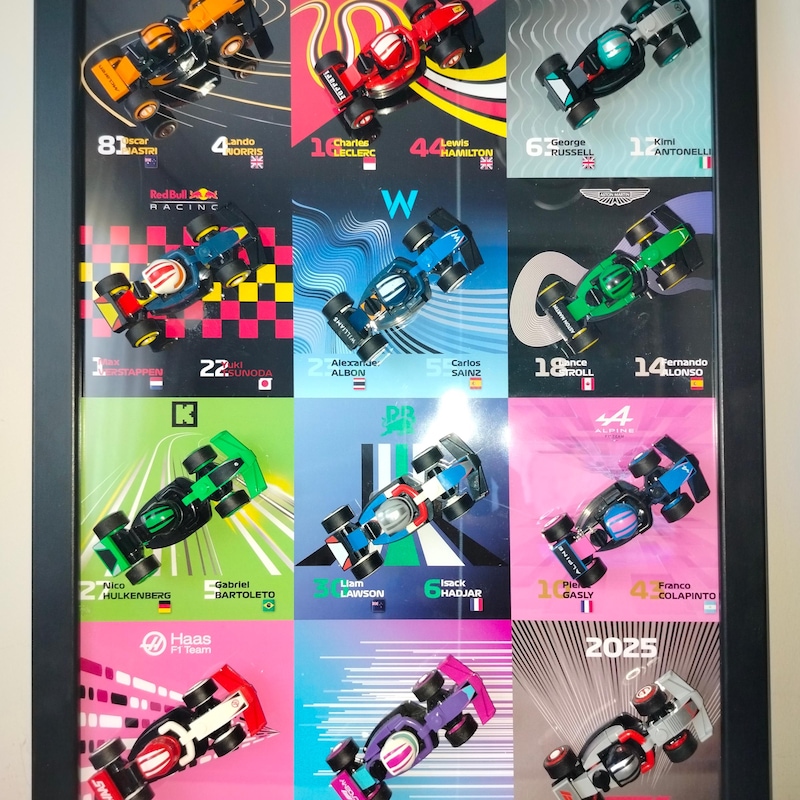 F1 Legos Mini Display - Etsy