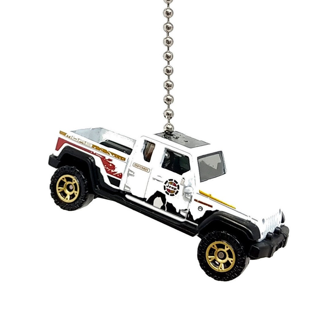 Jeep Gladiator White Black Ceiling Fan Light Chain Pull Ornament 013 - Etsy