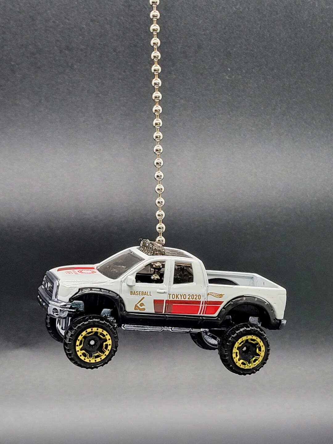 Toyota Tundra White Red Ceiling Fan Light Chain Pull Ornament 539 - Etsy