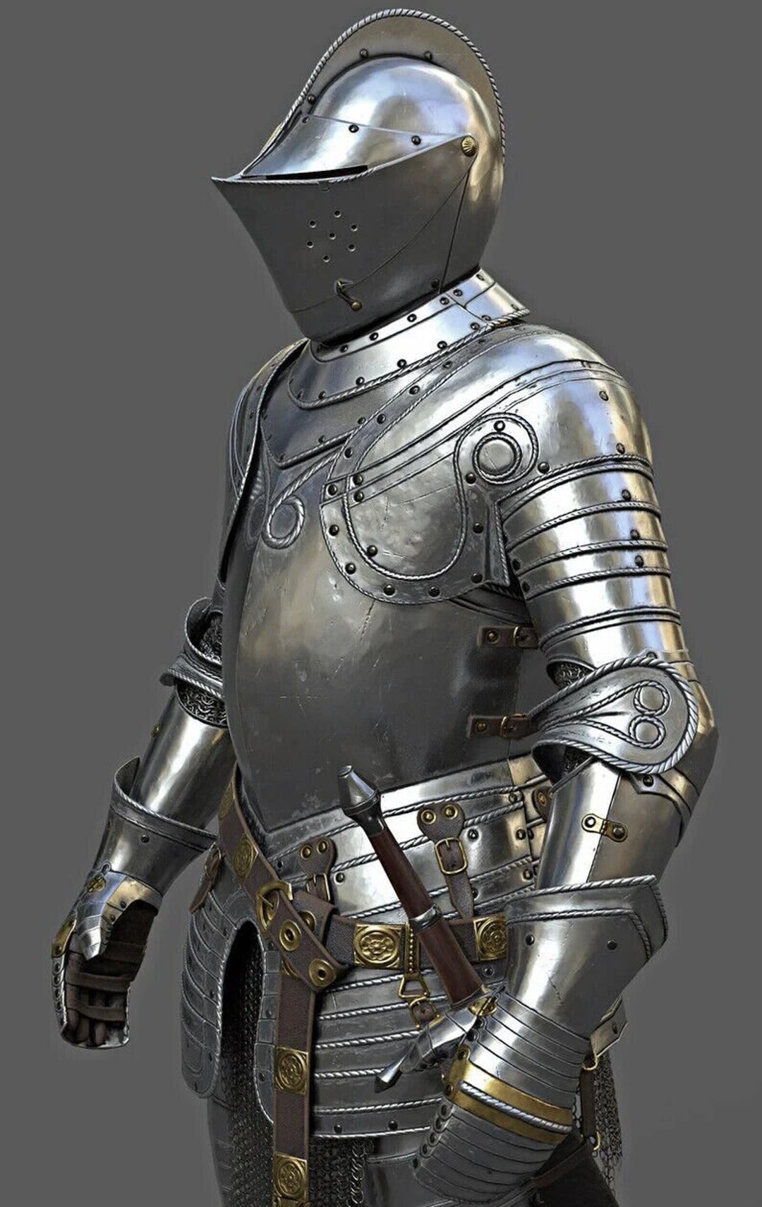 Medieval Combat Full Body Armour Suit Medieval Knight Armour Costume ...