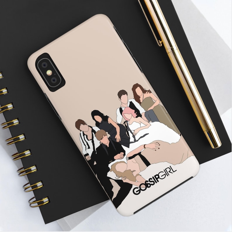Gossip Girl Chuck Blair Serena Case Art Covers Fits for iPhone 14, 14 ...