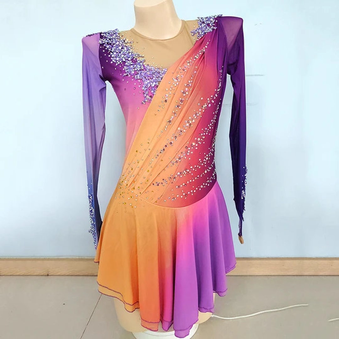 CUSTOM SIZE and COLOR Modern Dance Body Suit Costume - Etsy