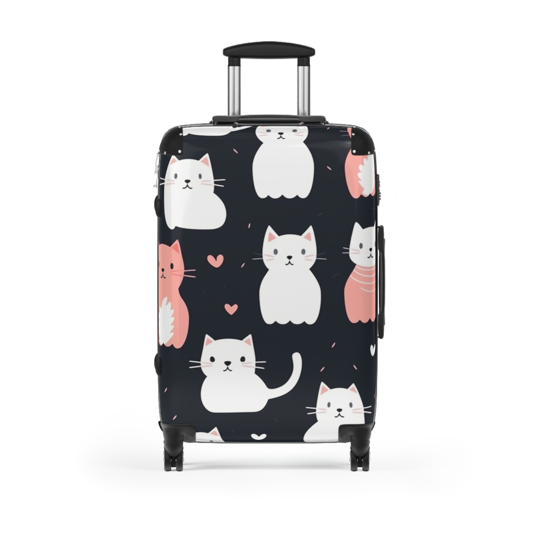 Carry-on Luggage Cat Suitcase Hard Shell Luggage Luggage - Etsy
