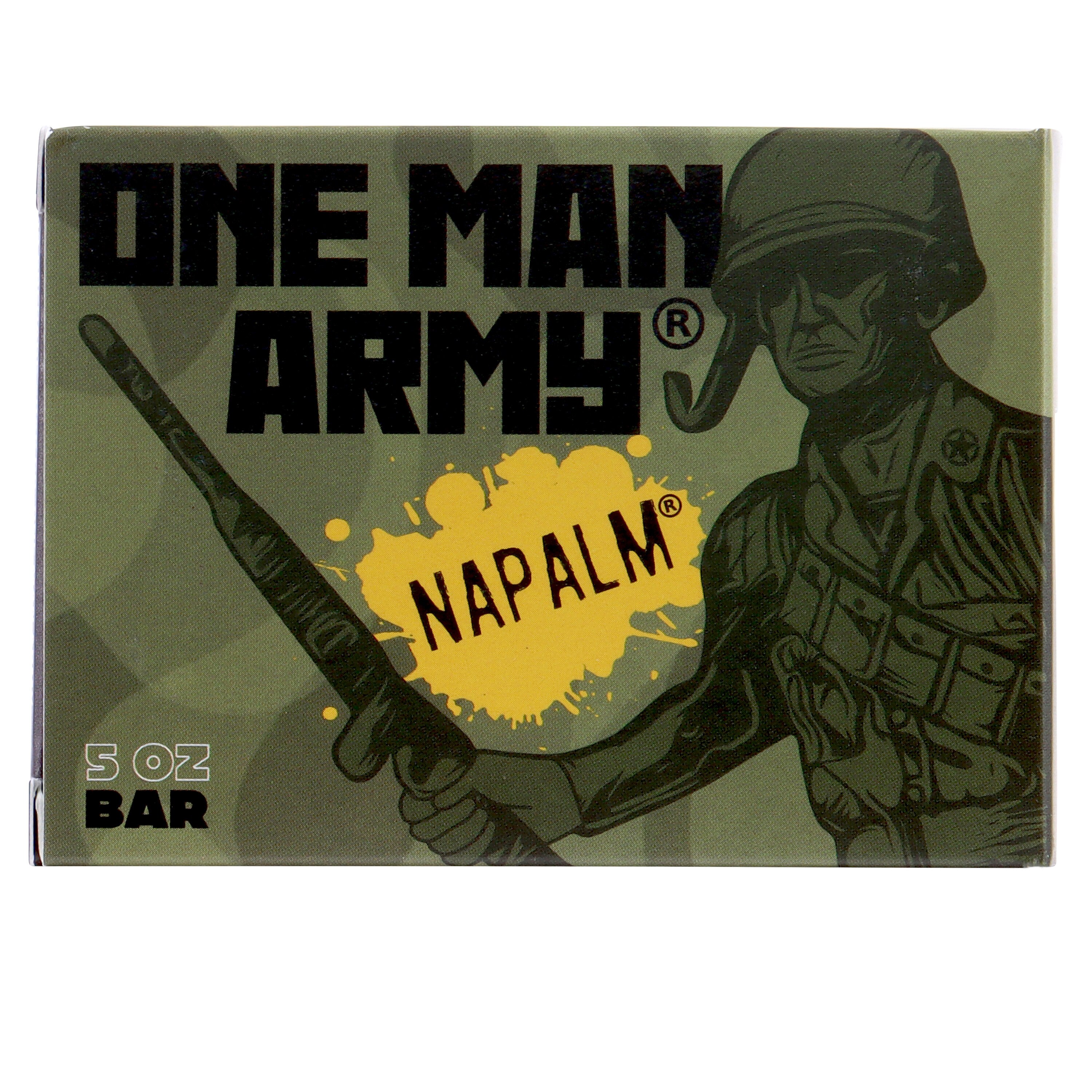 ONE MAN ARMY - Napalm® Men's Bar Soap, Gift for Men, Men's Grooming ...