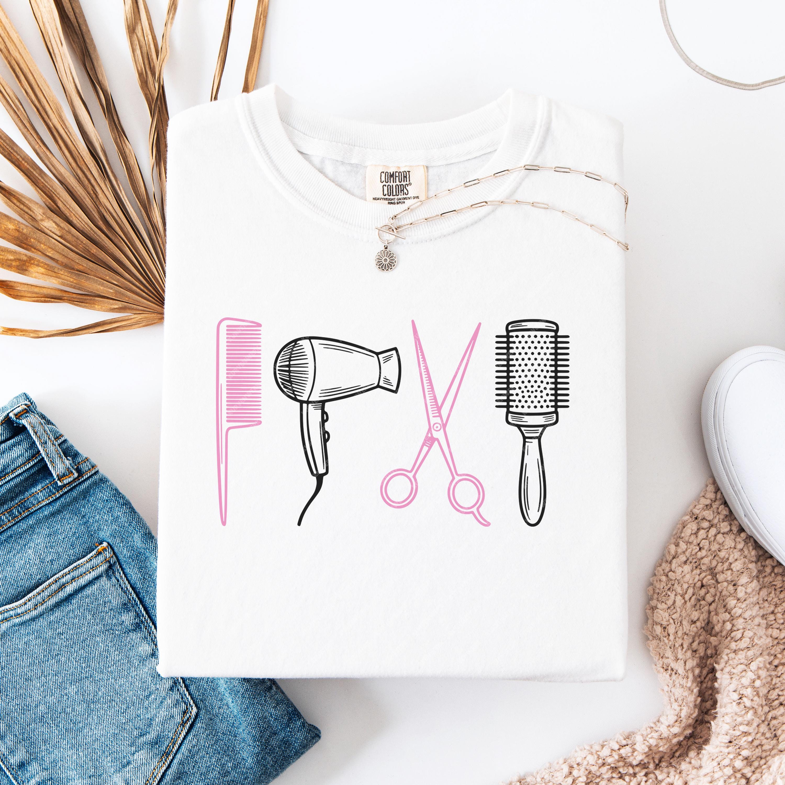 Hairstylist Svg, Hair Dresser Doodles Svg, Hair Svg, Hairapist Svg ...