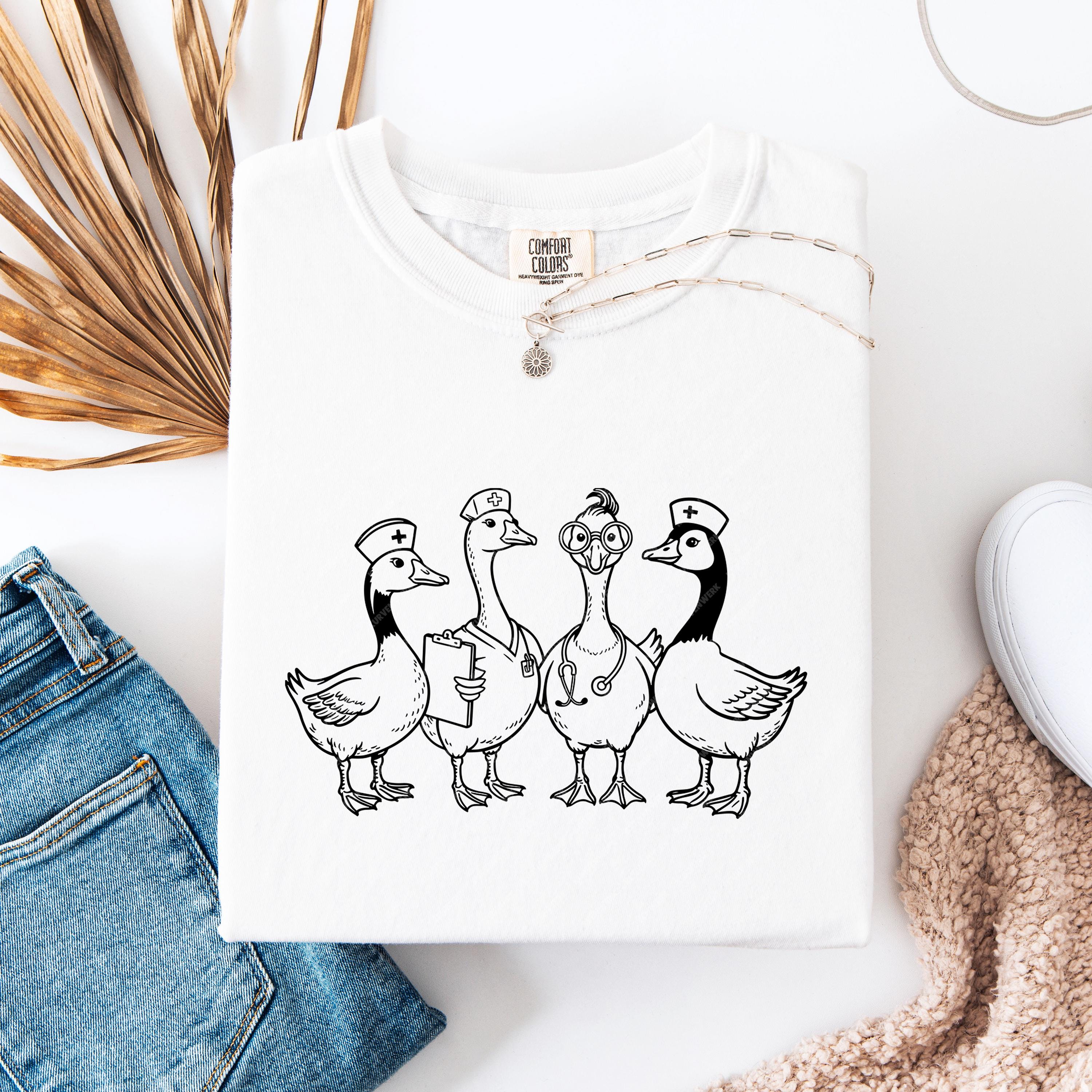 Goose Nurse SVG, Nurse Life Svg, Nursing Svg, Scrubs Svg, Gift for ...