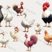 50 Farm Animals Clipart Bundle, Realistic 3D Design, 3D Clipart ...