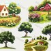50 Farm Animals Clipart Bundle, Realistic 3D Design, 3D Clipart ...