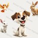 50 Farm Animals Clipart Bundle, Realistic 3D Design, 3D Clipart ...