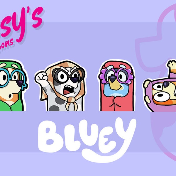 Grannies Bluey Decal - Etsy