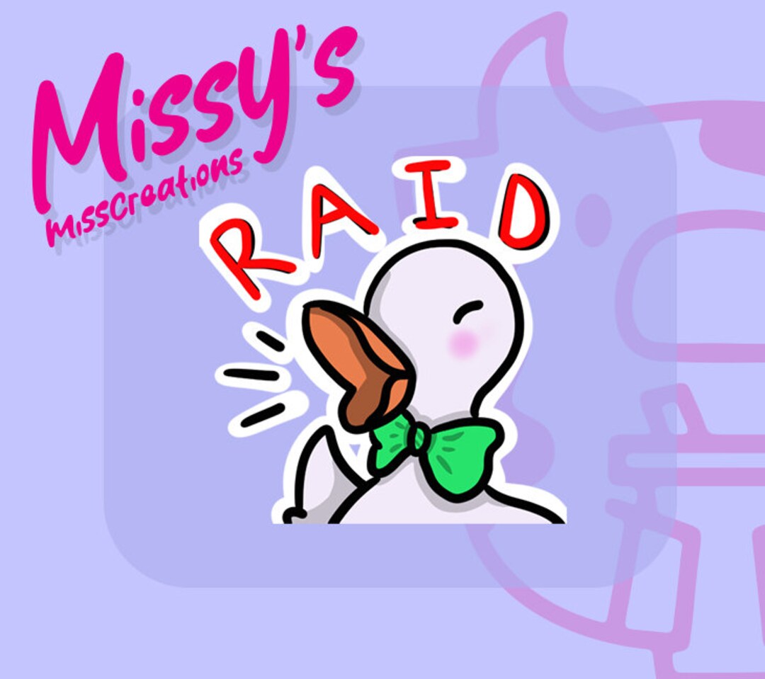 Silly Goose Raid Twitch Emote - Etsy