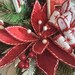 Christmas Santa Boot Floral Centerpiece With Ho Ho Sign- Festive ...