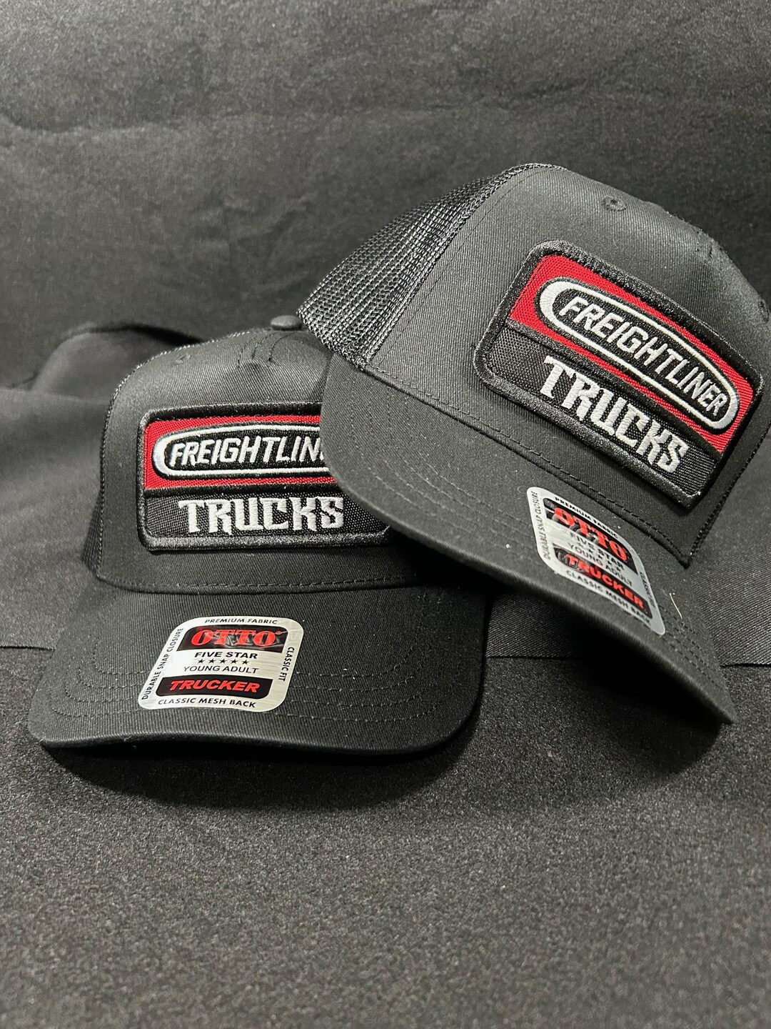 Hat - Freightliner Hat - Black/black Adult Size - Etsy