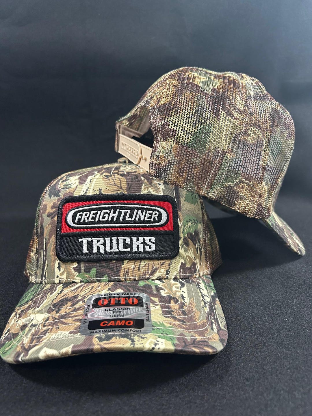 Hat - Freightliner Hat- Camo/camo Adult Size - Etsy