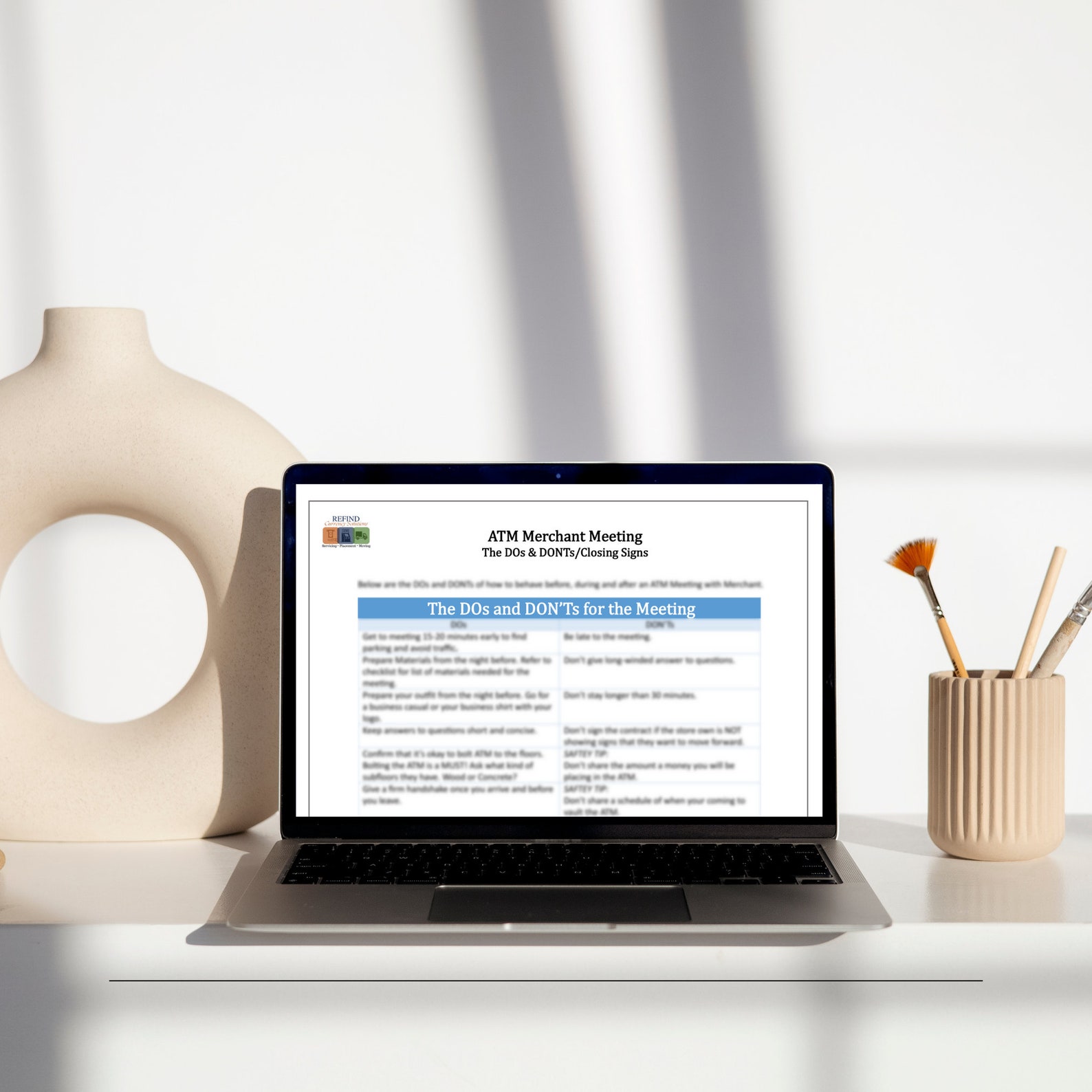 ATM the Dos & Donts/closing Signs - Etsy