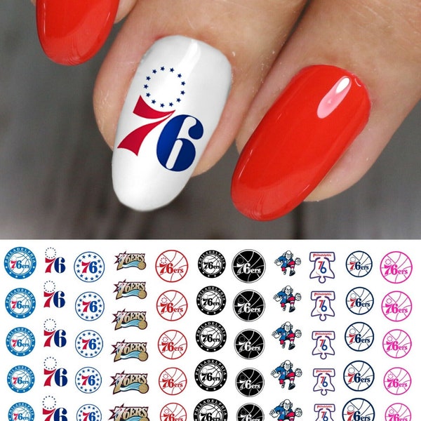Basketball Nail Art - Etsy