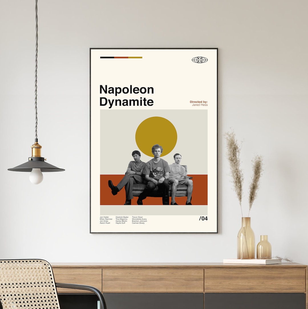 Napoleon Dynamite Movie Poster, Napoleon Dynamite Print, Wall Art ...