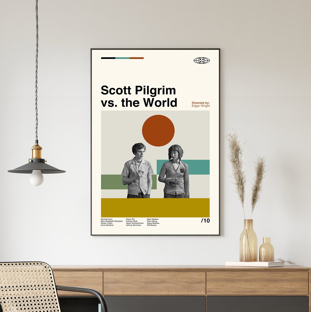 Scott Pilgrim and the World Movie Poster, Scott Pilgrim and the World ...