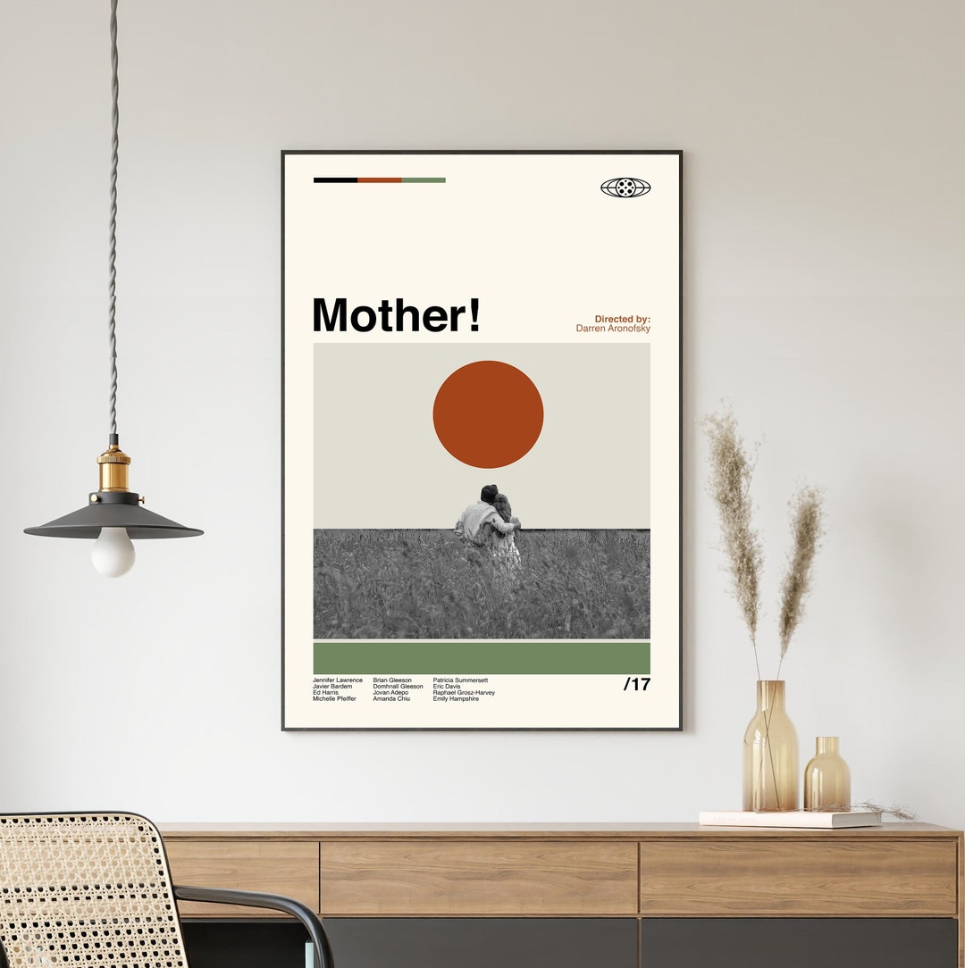 Mother Poster, Mother Print, Movie Poster, Minimalist Poster ...