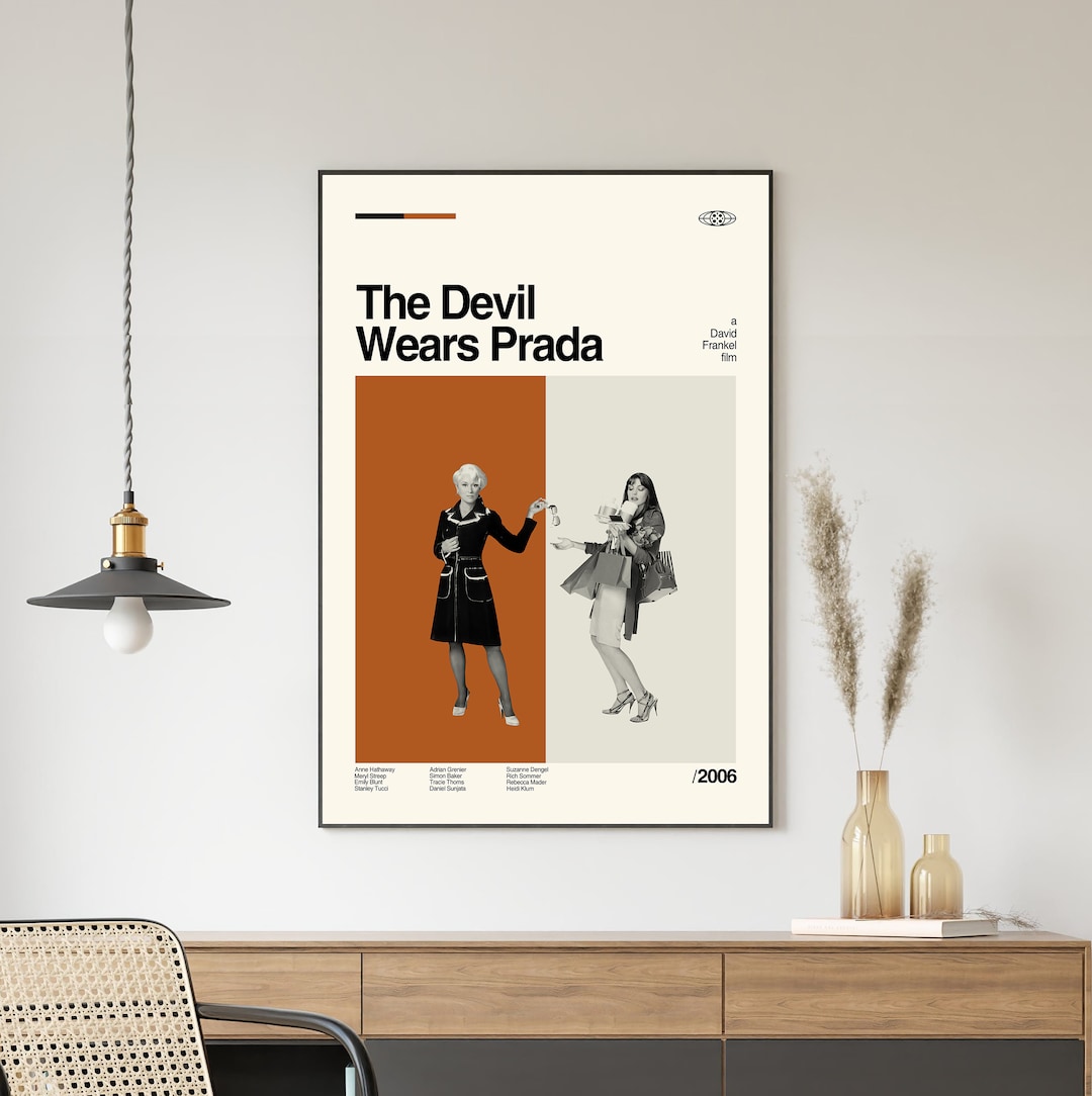 The Devil Wears Prada Poster, the Devil Wears Prada Movie, Custom ...