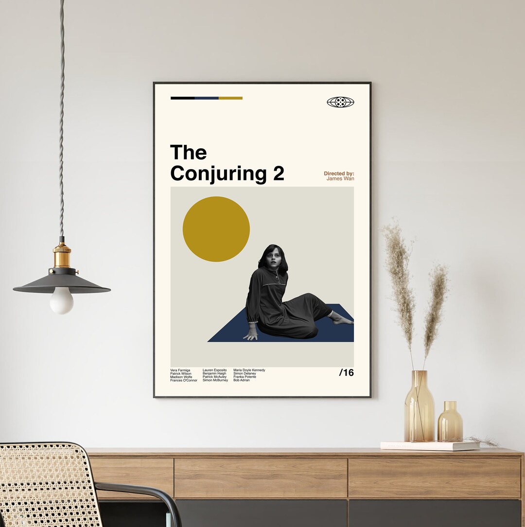 The Conjuring Poster, the Conjuring Print, Custom Poster, Vintage ...