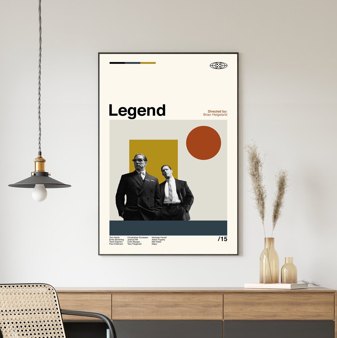 Legend Poster, Legend Print, Custom Poster, Vintage Inspired Poster ...