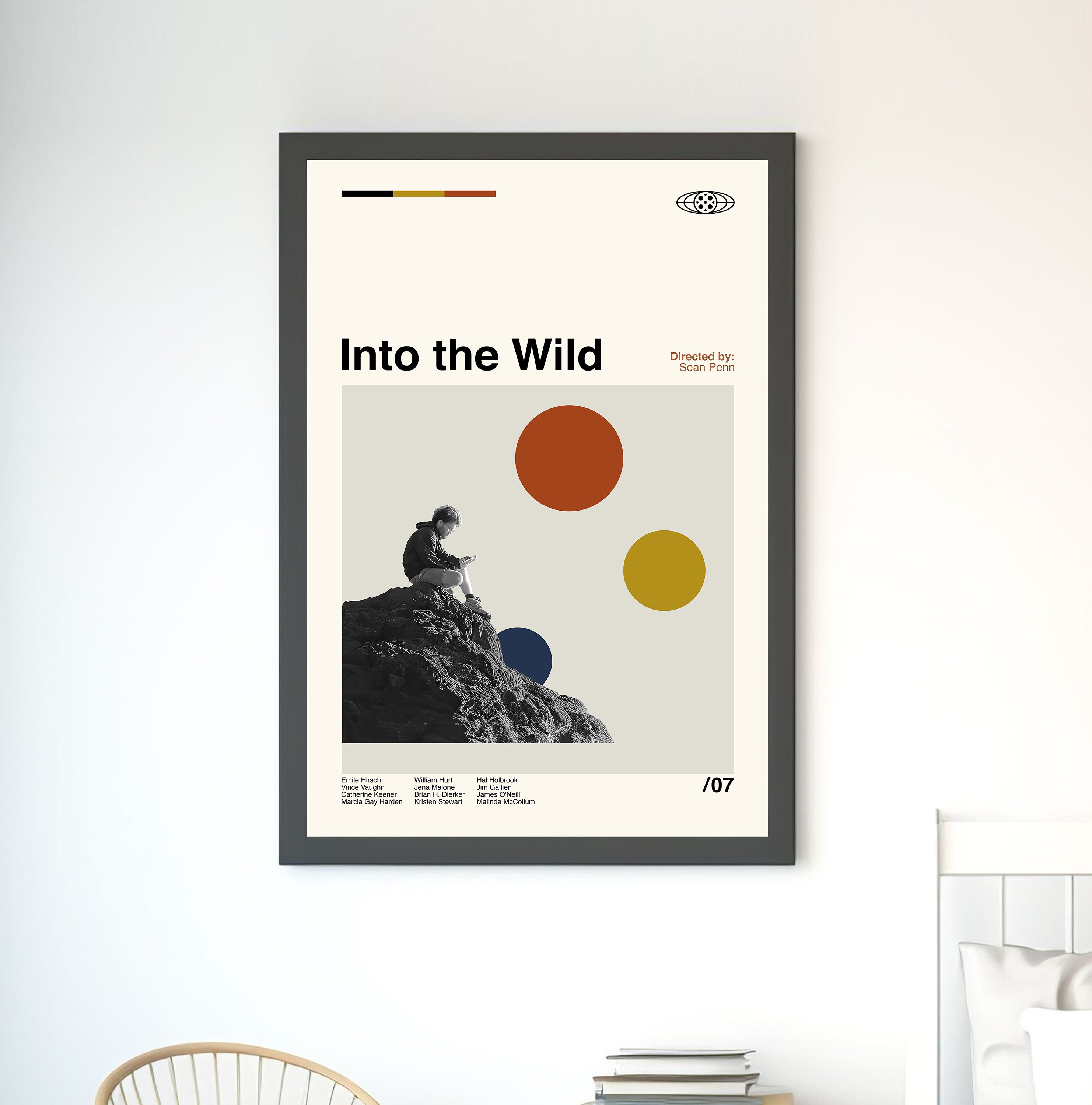Into the Wild Movie Poster, Into the Wild Print, Modern Movie Poster ...
