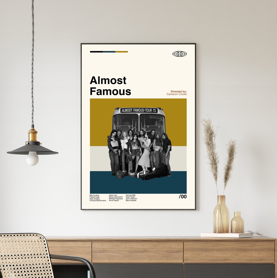 Almost Famous Movie, Almost Famous Poster, Almost Famous Gifts, Retro ...