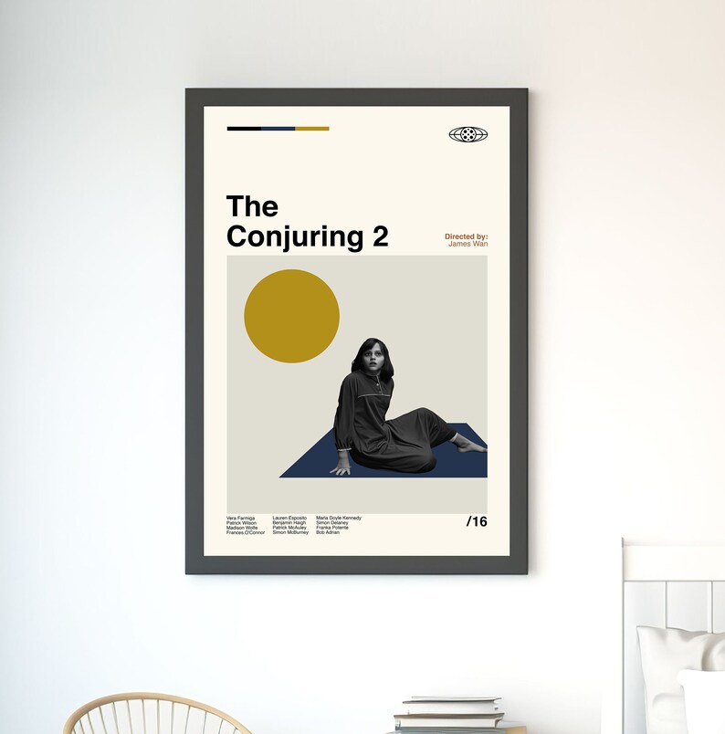 The Conjuring Poster, the Conjuring Print, Custom Poster, Vintage ...
