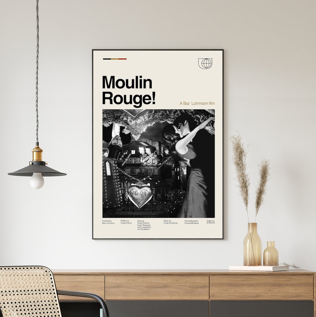 Moulin Rouge Poster Moulin Rouge Print Custom Poster - Etsy