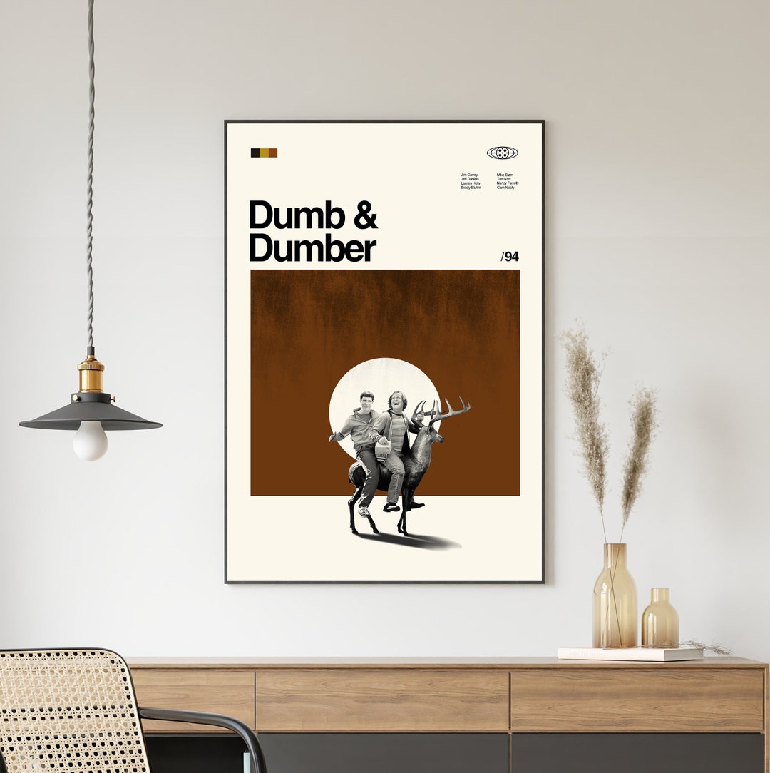Dumb and Dumber Poster Dumb and Dumber Print Custom Poster - Etsy