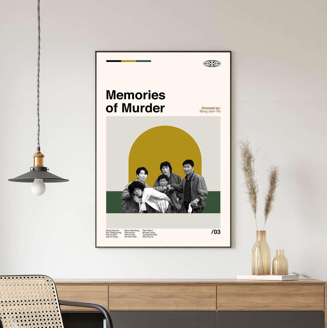 Memories of Murder Movie Poster, Memories of Murder Print, Wall Art ...
