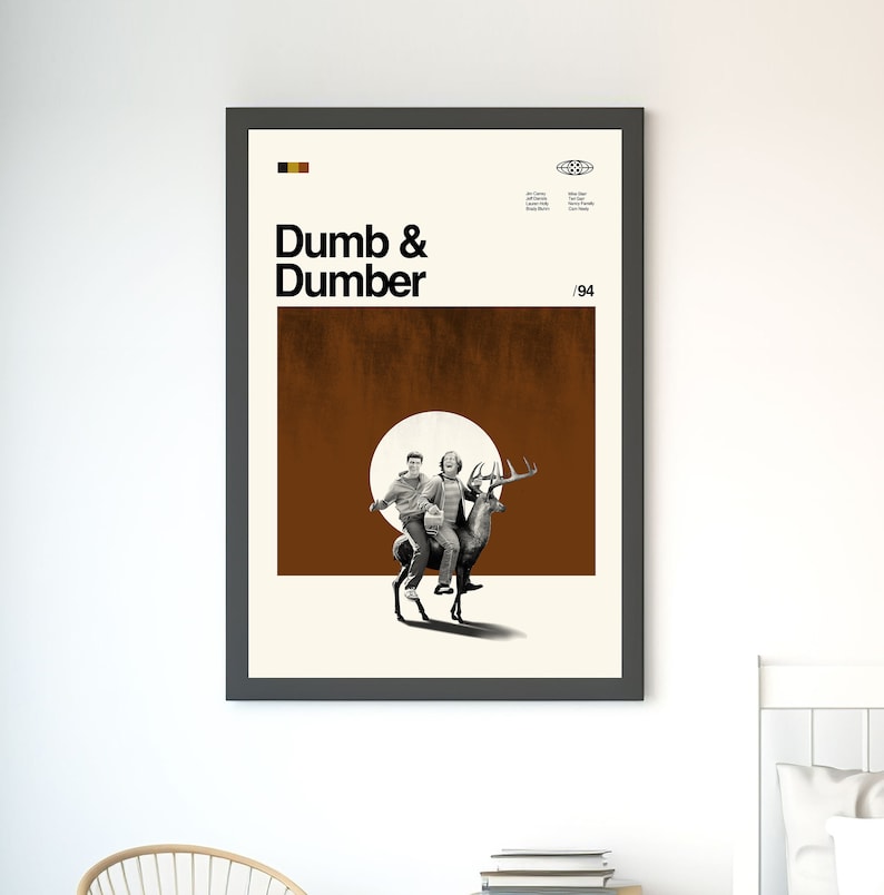Dumb and Dumber Poster Dumb and Dumber Print Custom Poster - Etsy