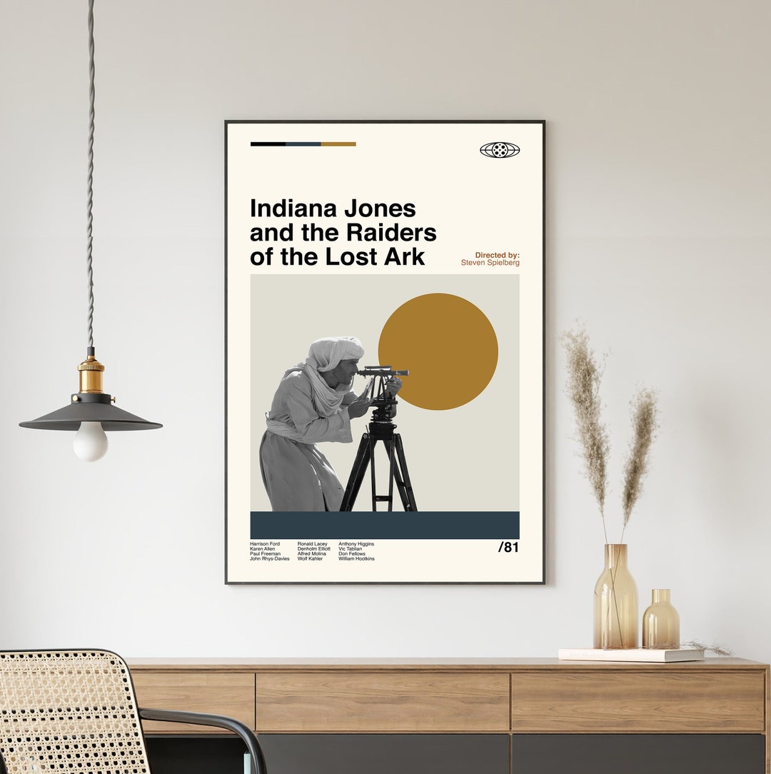 Raiders of the Lost Ark Poster, Raiders of the Lost Ark Print, Custom ...