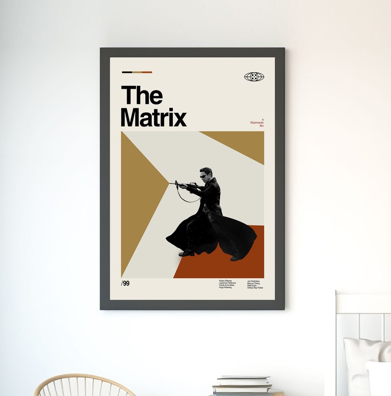 The Matrix Movie Poster the Matrix Print Wall Art - Etsy