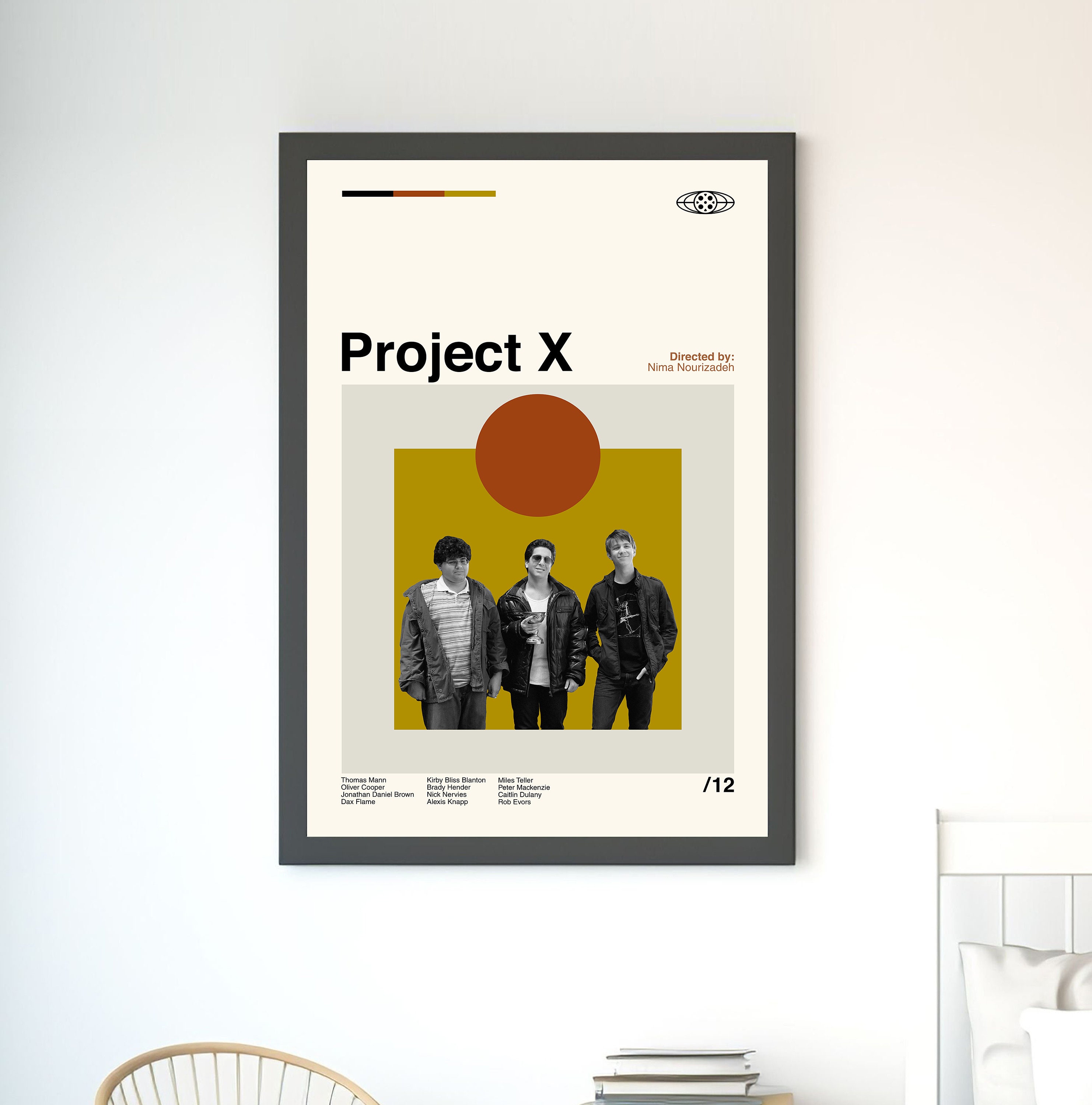 Project X Movie Poster, Project X Poster, Modern Art Print, Print Wall ...