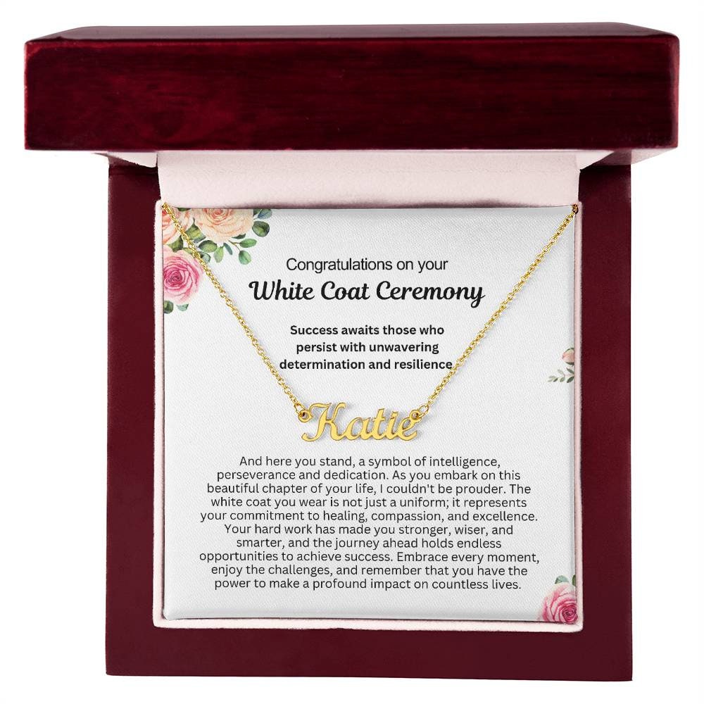 Personalized White Coat Ceremony Gifts • Gift for Nurse,pharmacy ...