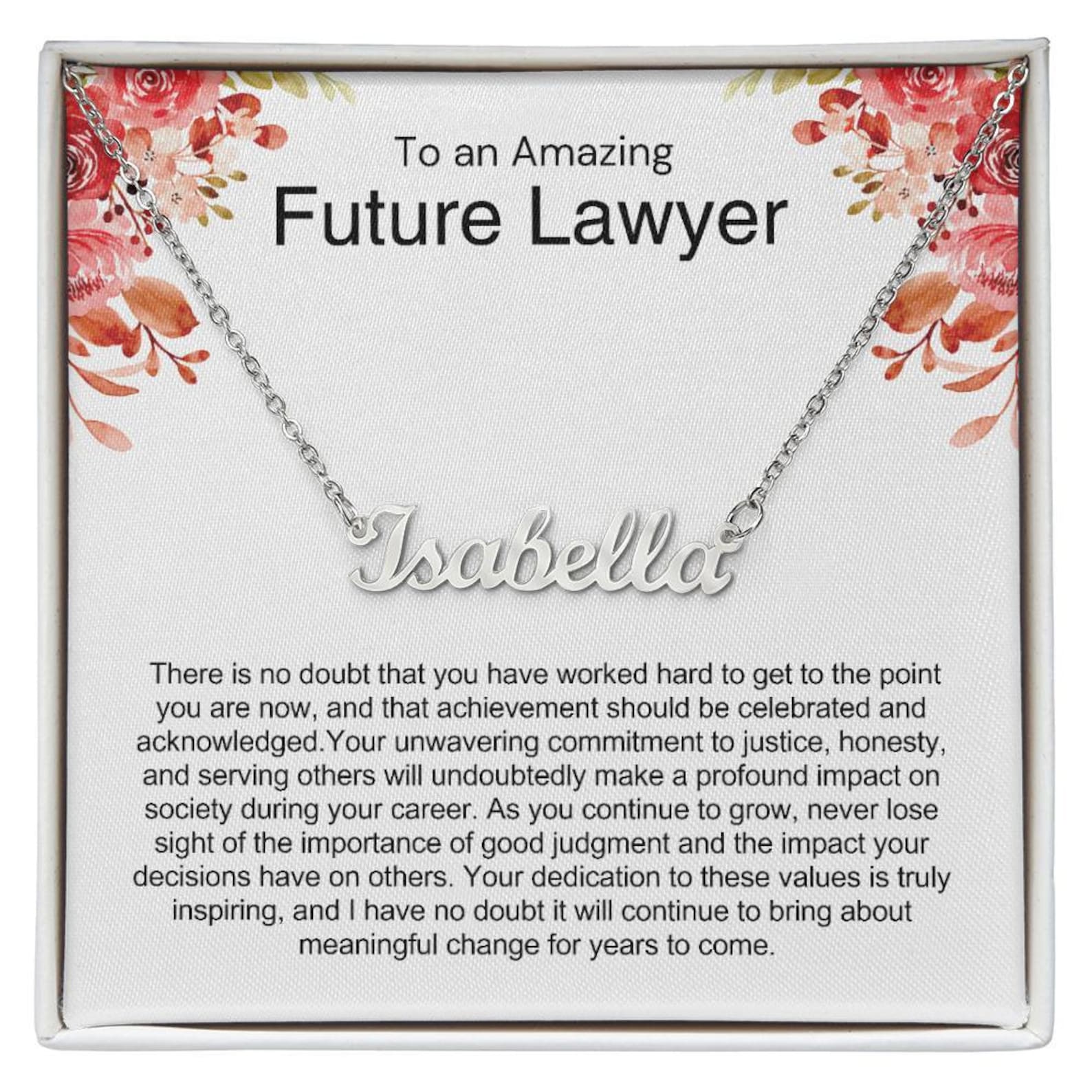 Personalized Law Student Gift • Future Lawyer Gift • Law School ...