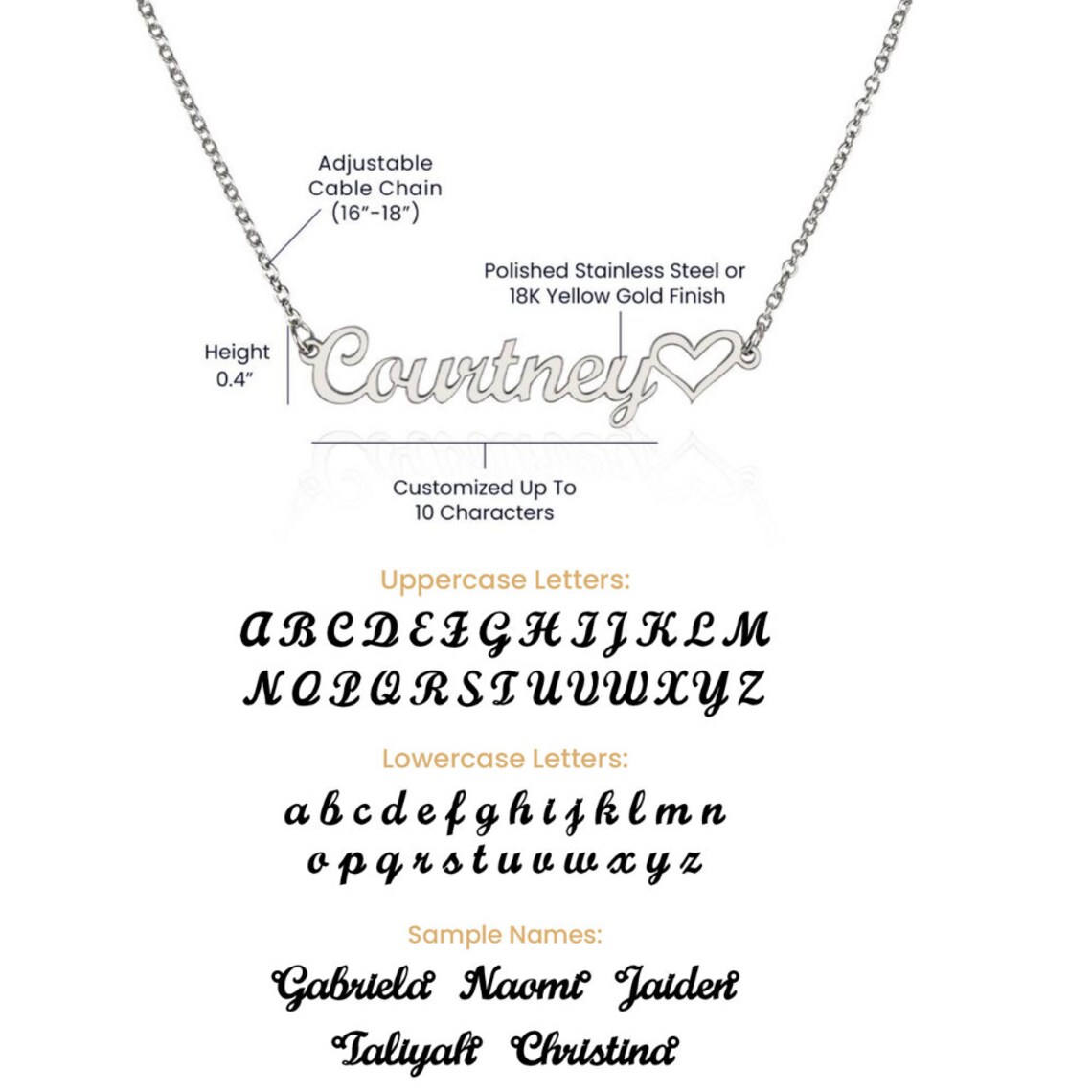 Personalized Triplet Mom Name Necklace: Custom Jewelry - Etsy