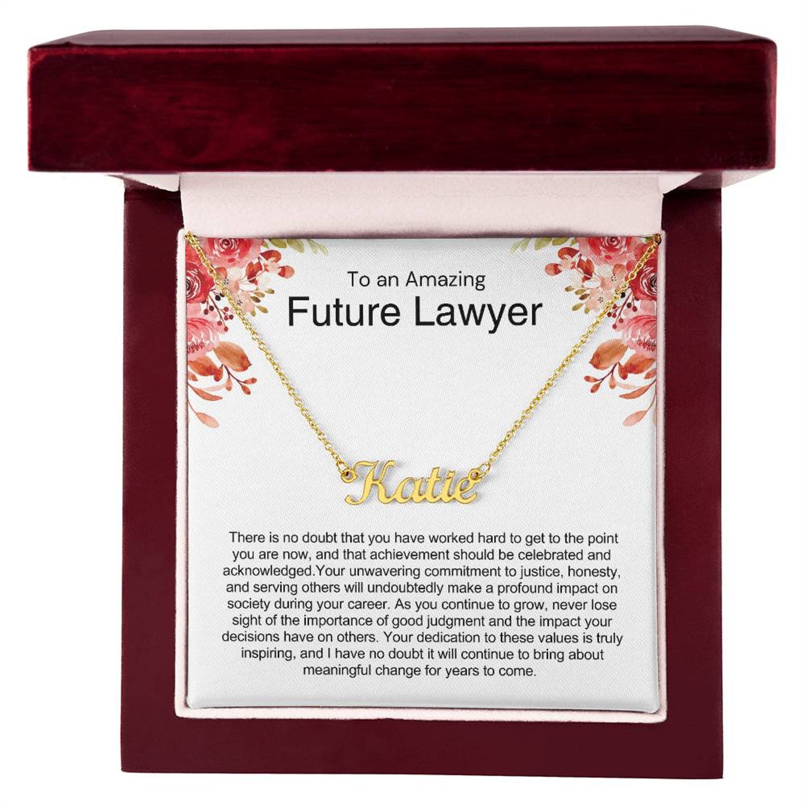 Personalized Law Student Gift • Future Lawyer Gift • Law School ...
