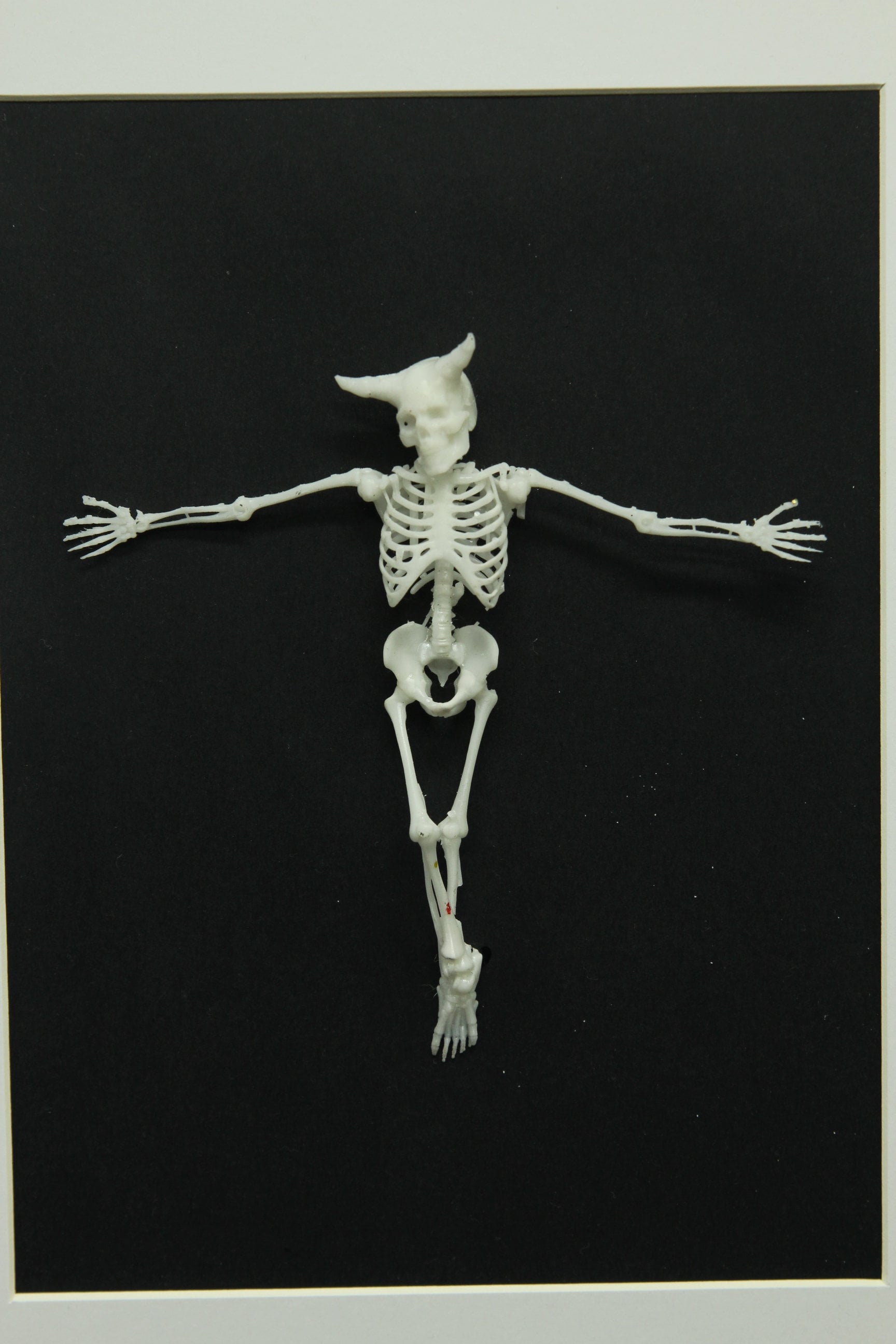 Memento Mori Crucified Demon Skeleton MADE TO ORDER - Etsy